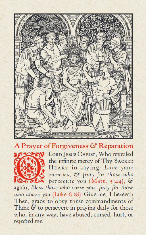 A Prayer of Forgiveness and Reparation – The Cenacle Press at ...