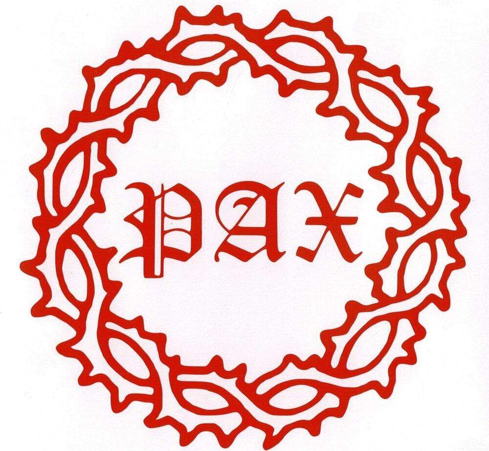 Pax Inter Spinas (Peace among thorns) Decal – The Cenacle Press at ...