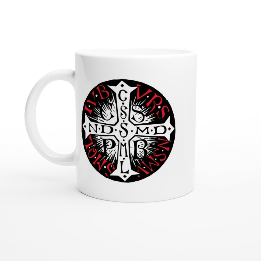 Saint Benedict Medal 11oz Ceramic Mug – The Cenacle Press at ...