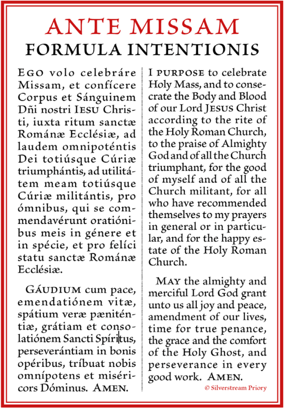 Prints – The Cenacle Press at Silverstream Priory