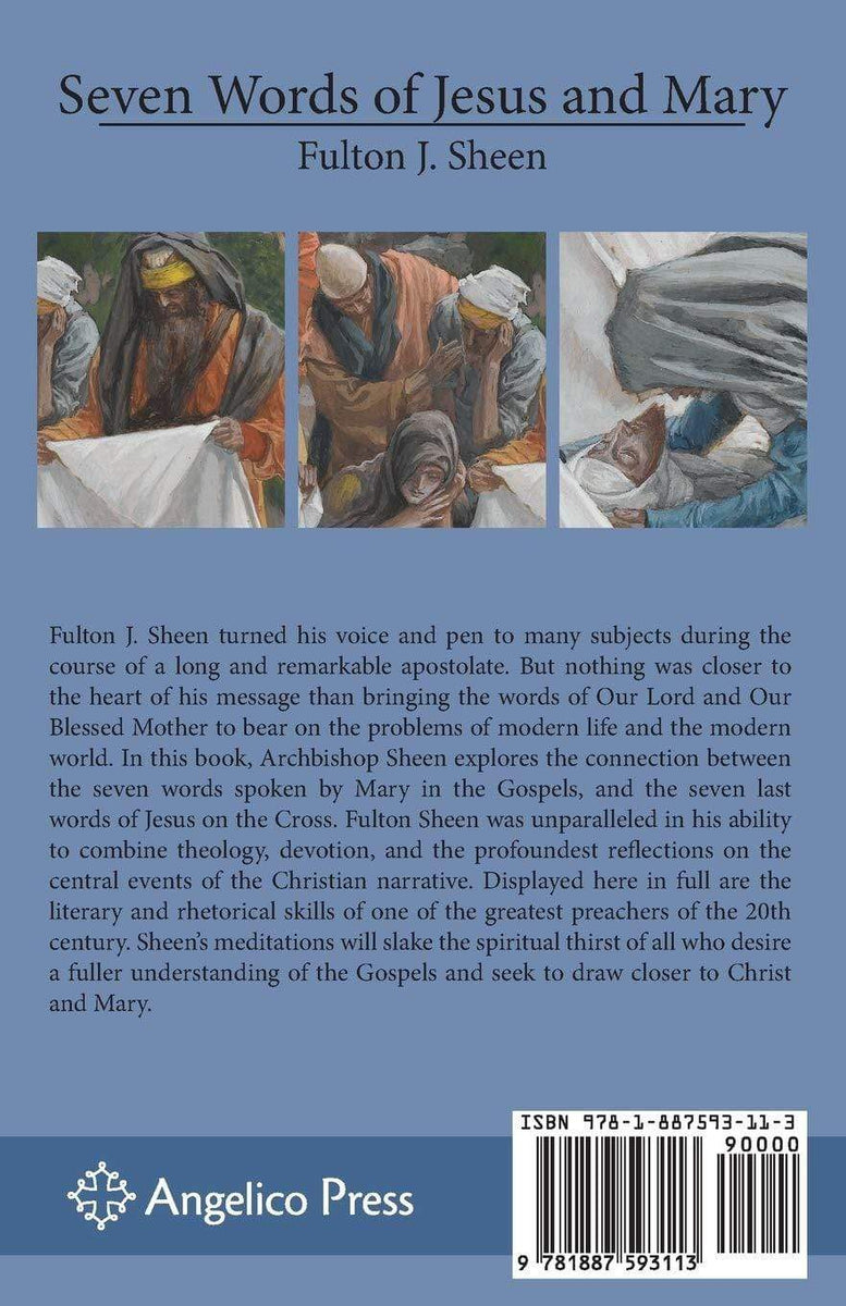 Seven Words of Jesus and Mary (Sheen) – The Cenacle Press at ...