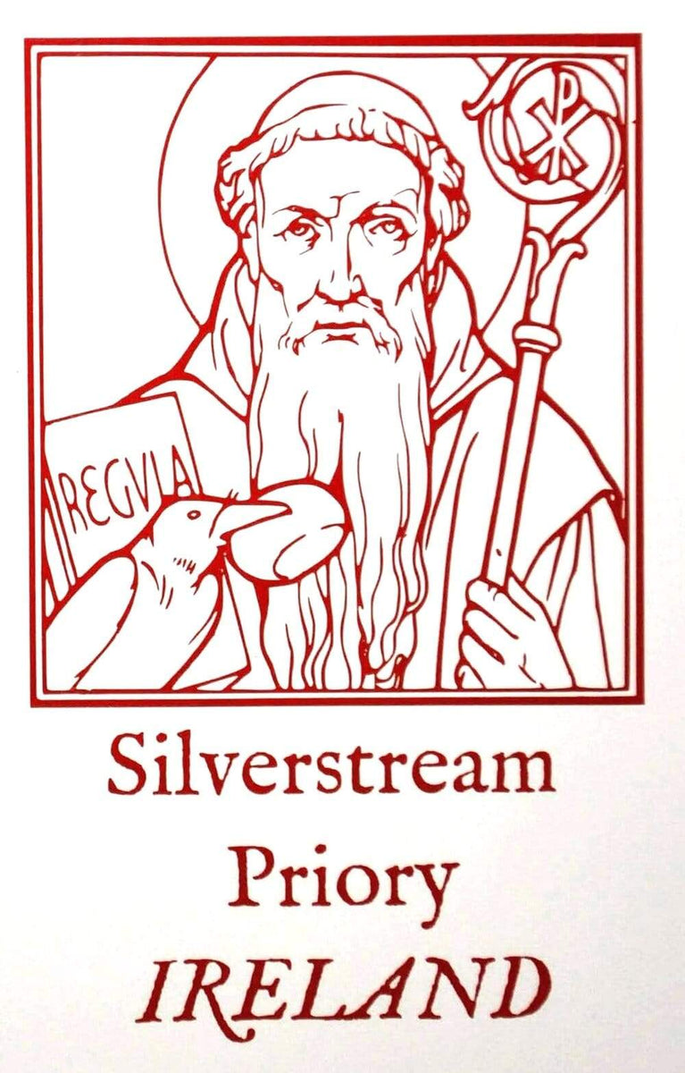 St. Benedict Decal – The Cenacle Press at Silverstream Priory